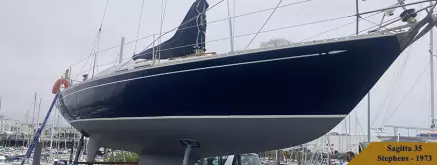 Yacht classique et de tradition SAGITTA 35 plan Stephens